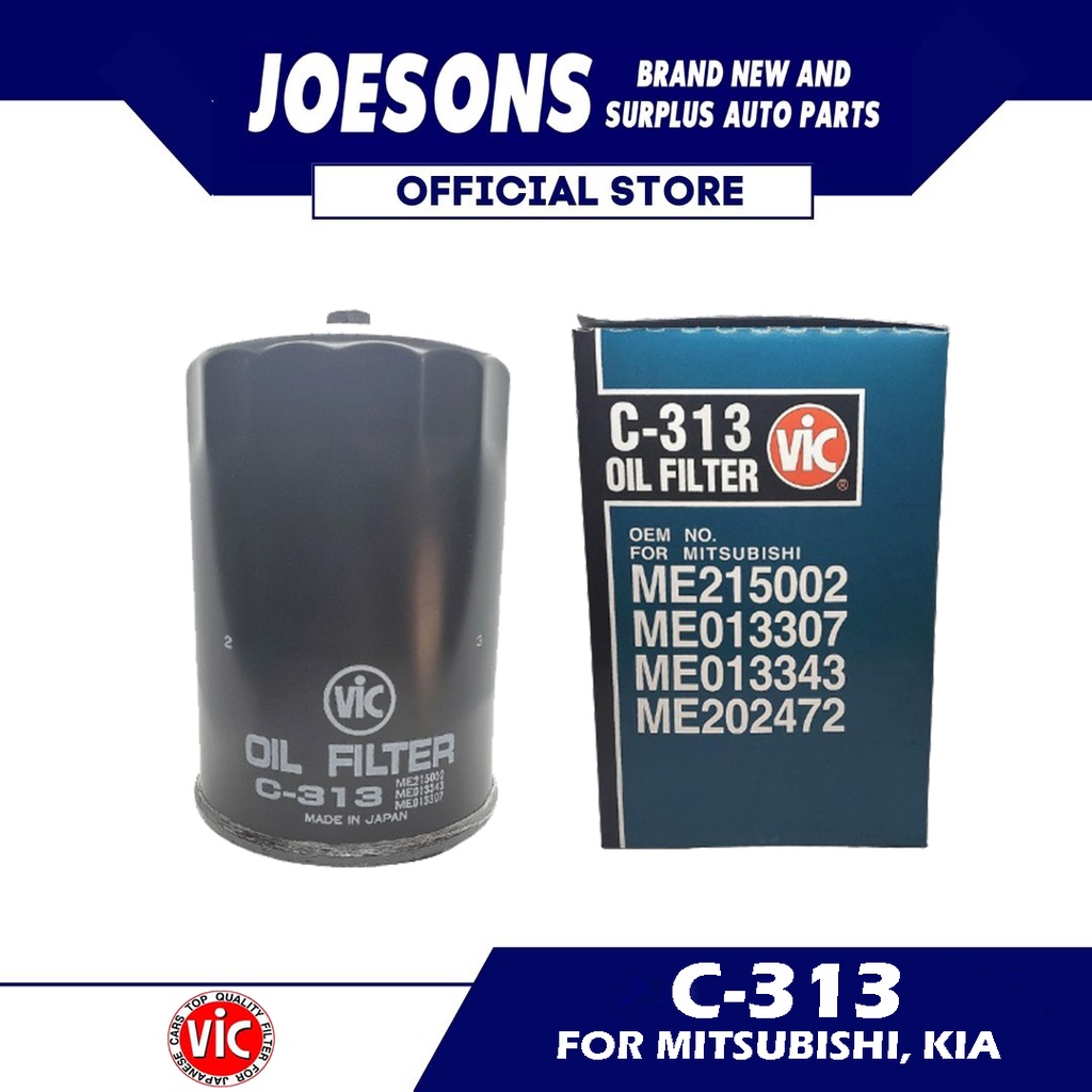 C-313 / C-310 OIL FILTER FOR MITSUBISHI DELICA / SPACEGEAR / PAJERO ...
