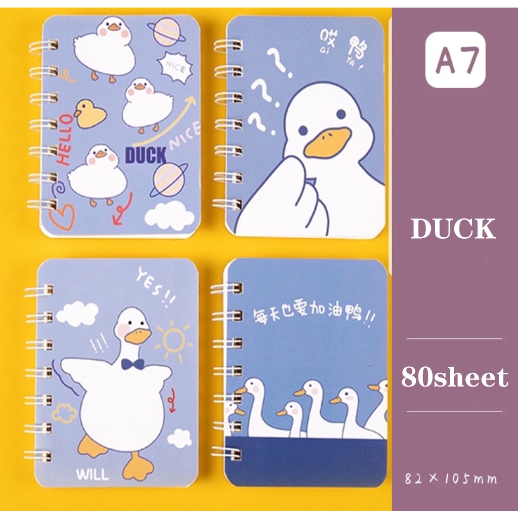 YUtu A7 Mini cute notebook kawaii note books Student writing book ...