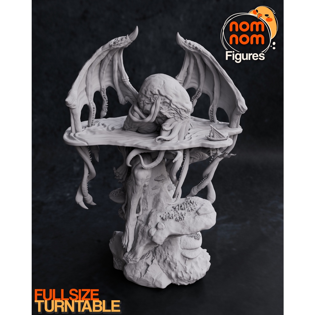Cthulhu Mythos Resin 3D Printed Statue | Shopee Philippines