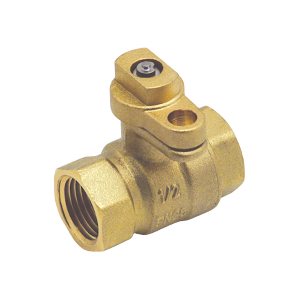 CRESTON Brass Ball Valve Full Bore Lockable without Handle | Shopee ...