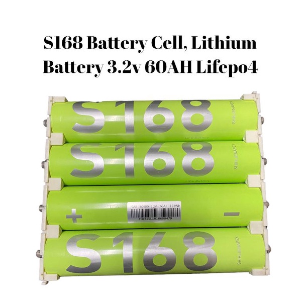 (4pcs) S168 3.2v 60AH / 70AH Lifepo4 Battery Lithium Battery ...