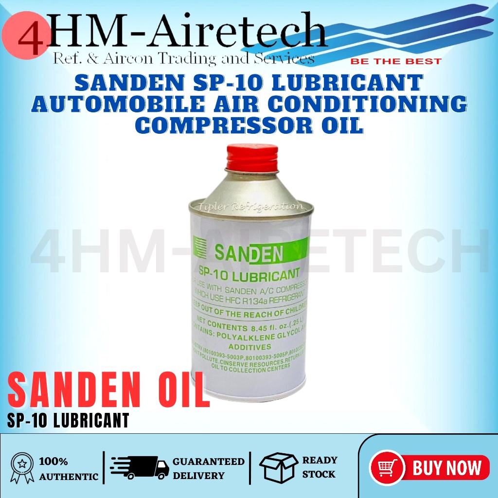 FOURHM [ORIGINAL] SANDEN SP-10 Lubricant Automobile Air Conditioning ...