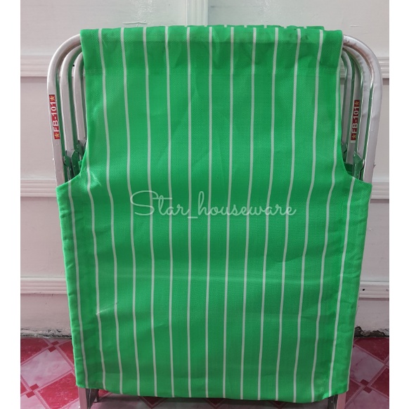 Folding Bed Nylon Stripe BIG/ROUND TUBE/HEAVY DUTY/ASSORTED COLOR ...