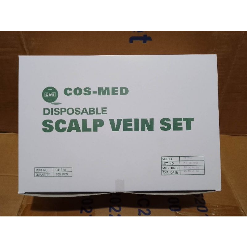 Cos-Med Butterfly Needle (g23, g25) Sold per box | Shopee Philippines