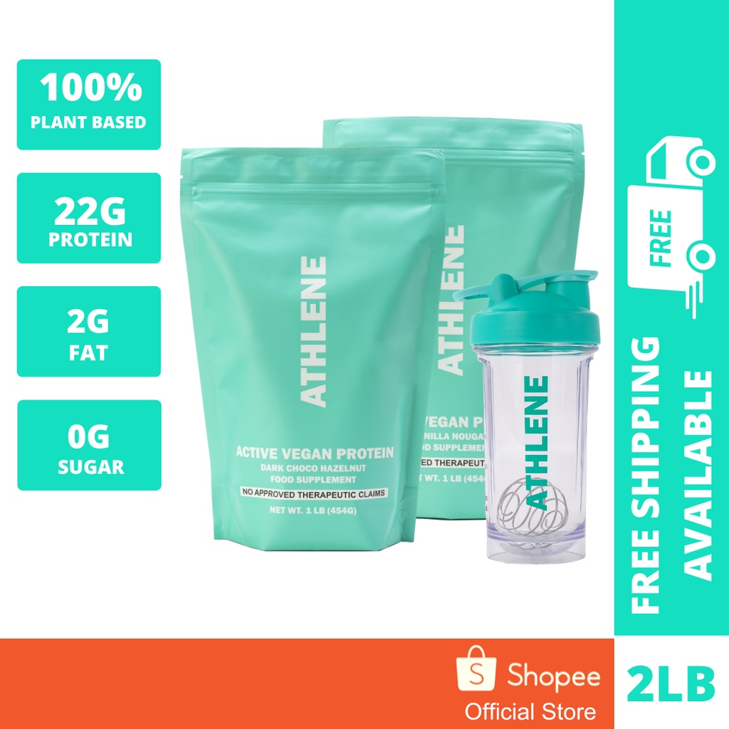 ACTIVE Vegan Protein Starter Pack 2LB (Pea and Rice Protein Plant ...