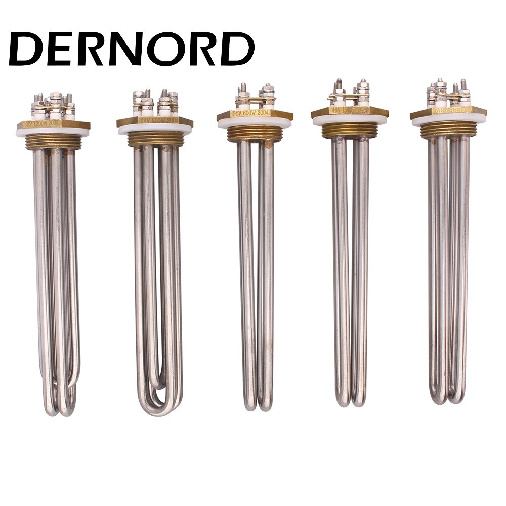 DERNORD 24v water heater element 1 1/4"; BSP Thread Tubular Heating ...