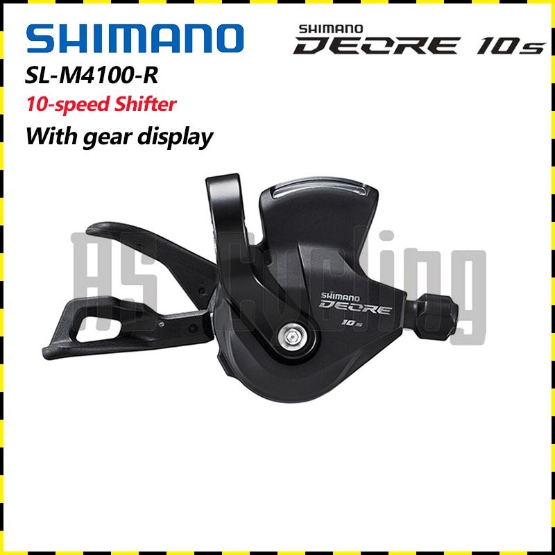 Shimano Deore SL-M4100 Shifter Lever 10 Speed Groupset MTB Bike RD-M4120 Rear Derailleur M4100 ...