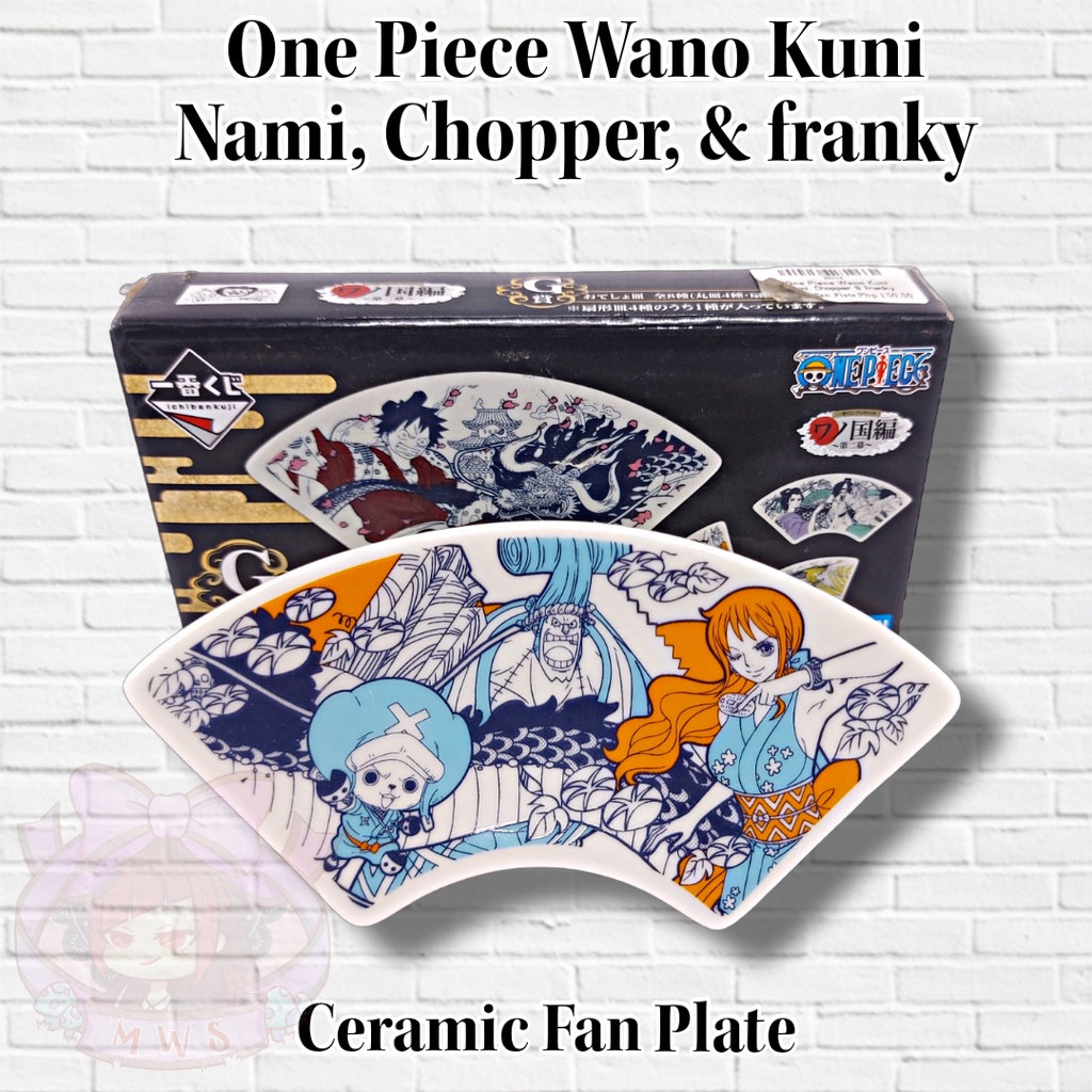 One Piece Wano Kuni edition Nami, Chopper, & Franky Banpresto Ceramic ...