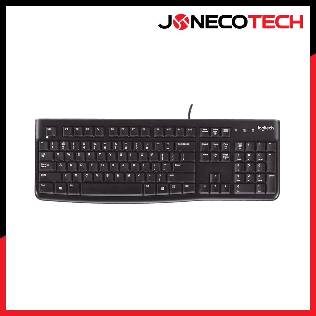 LOGITECH K120 WIRED MULTIMEDIA KEYBOARD | Shopee Philippines