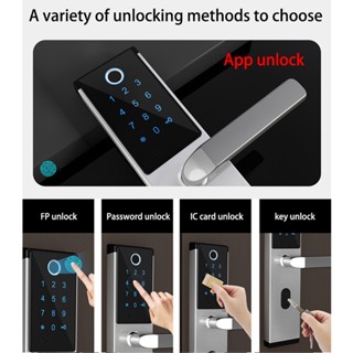 Stainless Steel Smart Lock Fingerprint/IC card/Passcode Electronic ...