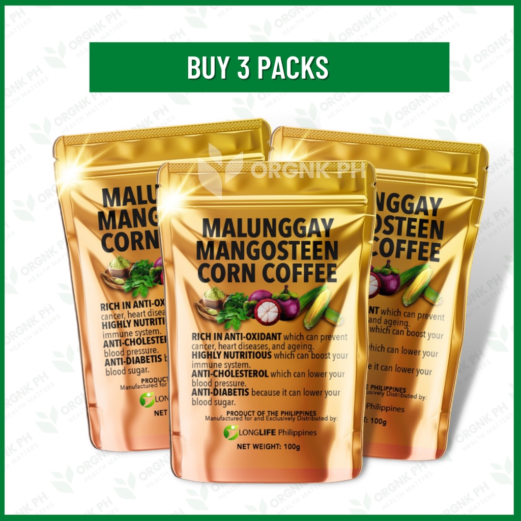 ORGNKPH Organic Mangosteen Malunggay Corn Coffee No Sugar No Caffeine ...