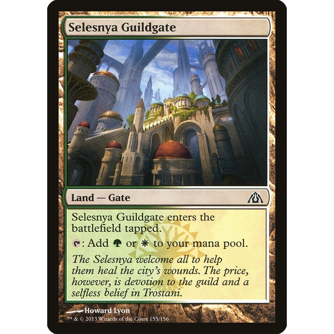 MTG Magic: The Gathering - Selesnya Guildgate | Shopee Philippines