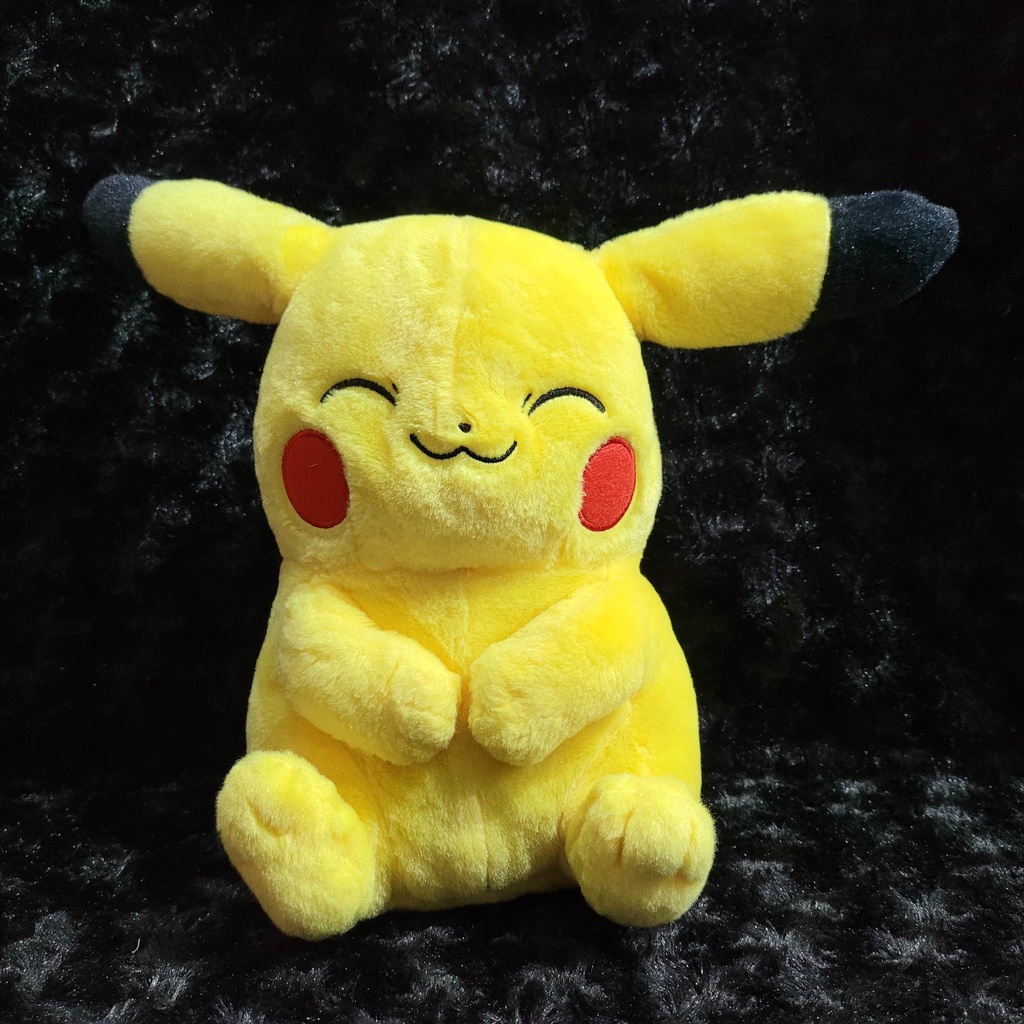 PIKACHU (Fluffy Type) Pokemon Plush (31cm) NINTENDO | Shopee Philippines