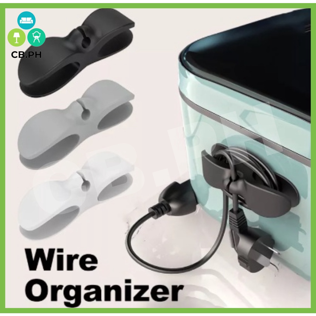 CB.PH Creative Kitchen Cable Wrap Fixer Portable Self Adhesive Seamless ...