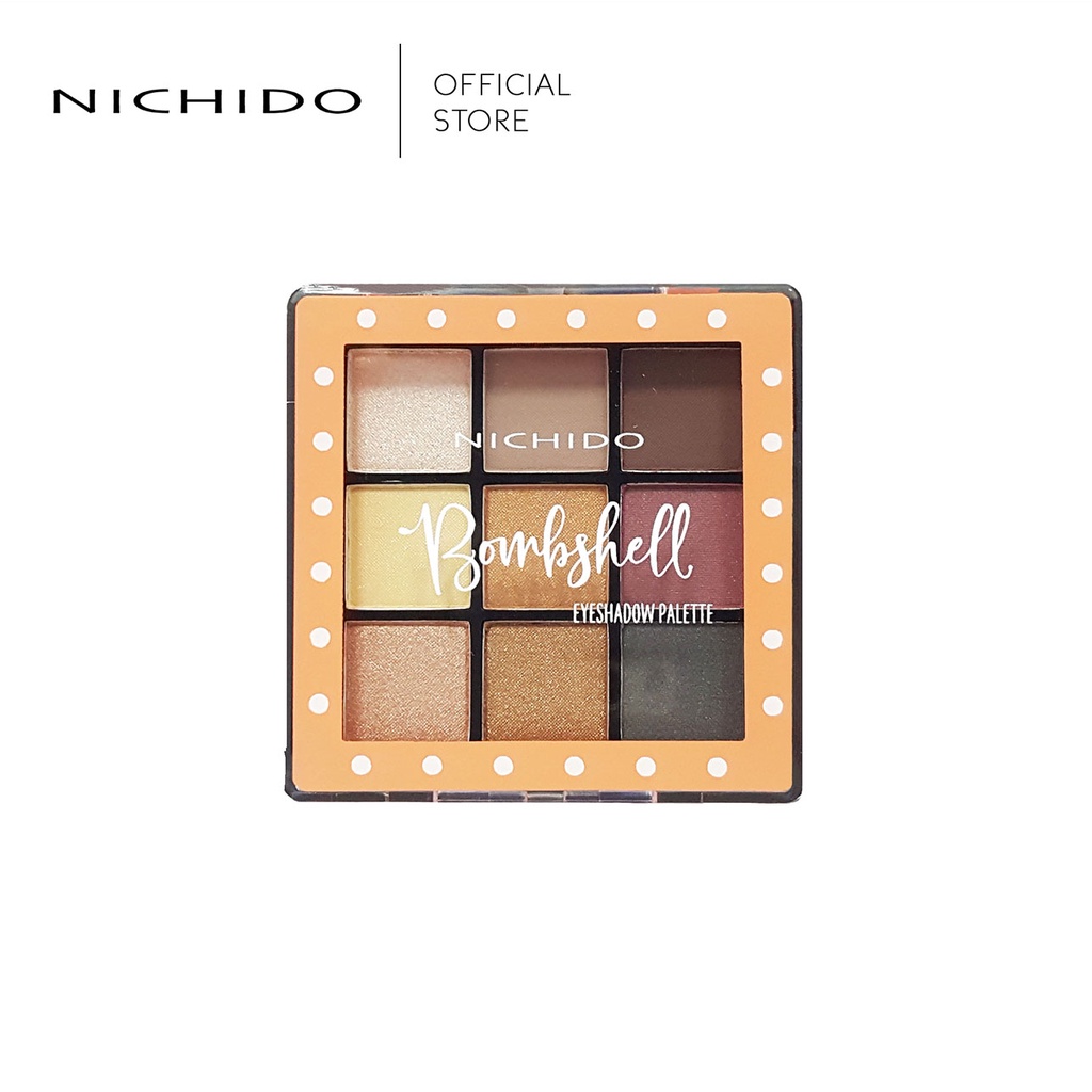 NICHIDO Bombshell Eyeshadow Palette | Shopee Philippines
