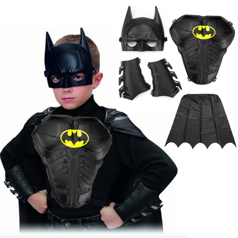 Children Batman The Dark Knight Bruce Wayne Joker Cosplay Costume Masks ...