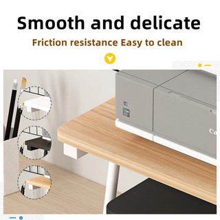 Printer Shelf Desktop Small Double-Layer Multi-function Host Rack ...