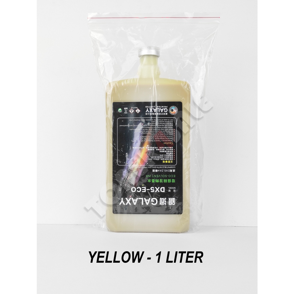 Galaxy Eco Solvent Ecosolvent Tarpaulin Ink and Cleaning Solution 1 ...