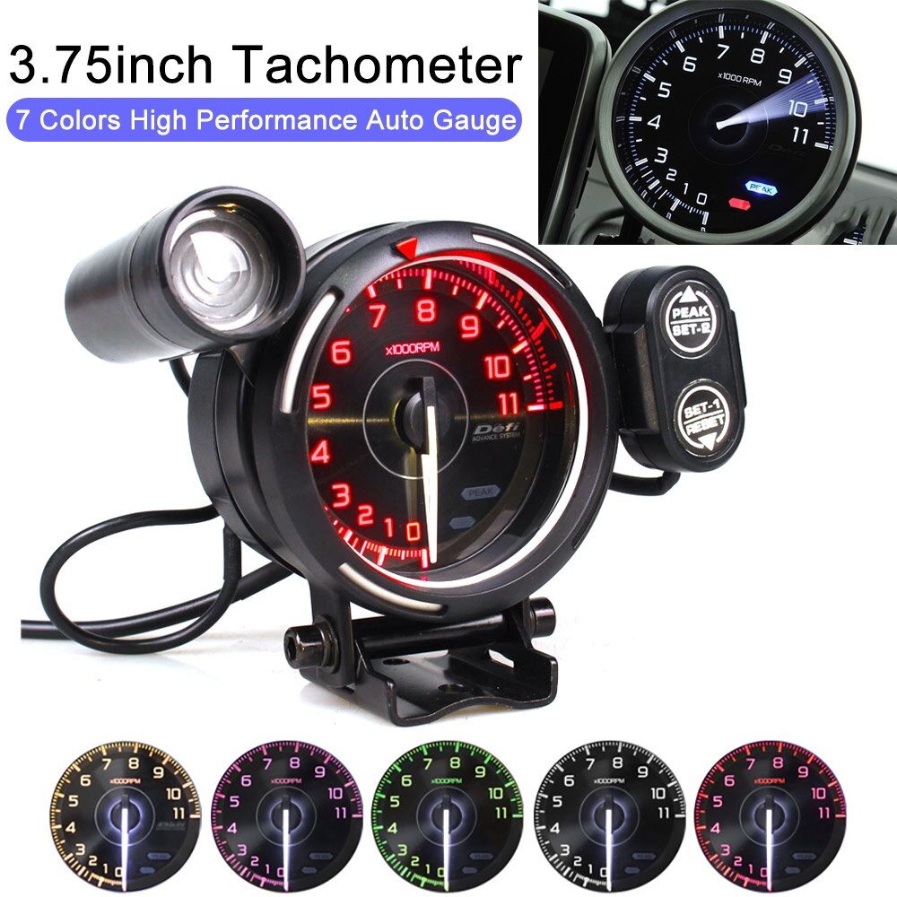 Defi Advance A1 Meter 7 Colors Racing Car Gauge Tachometer 0-11000 RPM ...