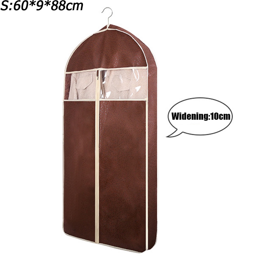 3D Hanging Clothes Cover Protect Case Household Closet Clothes Dust ...