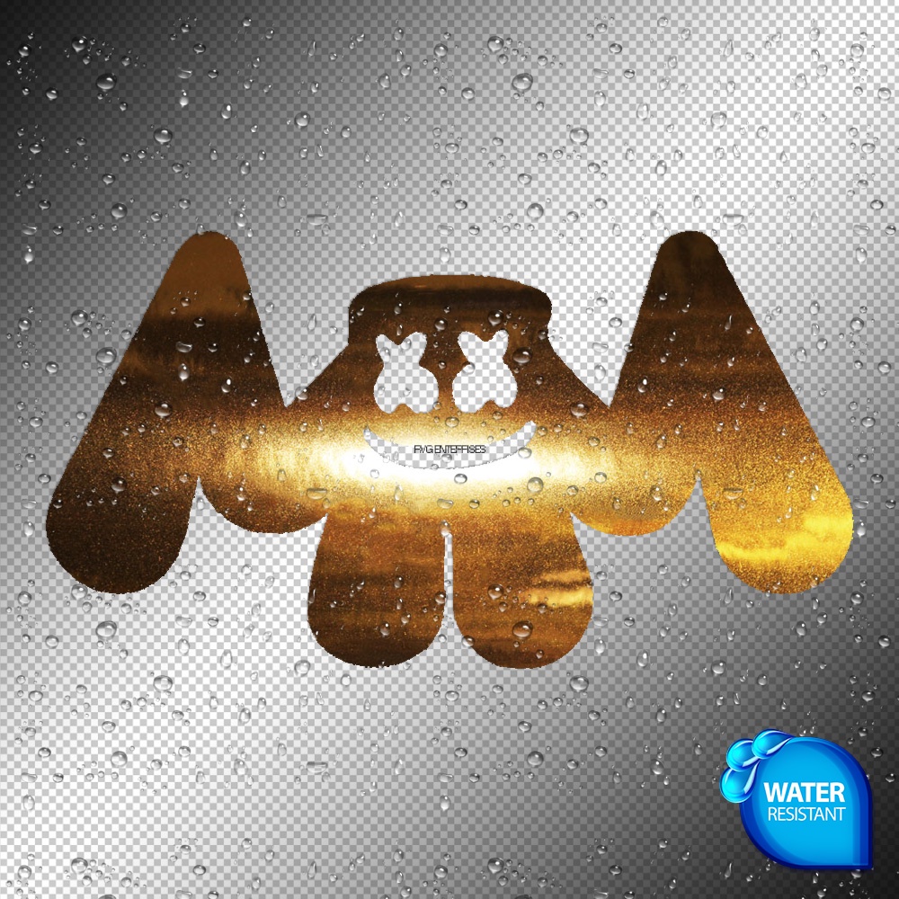 Stickers | 2X Marsmello | EDm DJ Band Logo | Weather Proof Decal | 3 ...