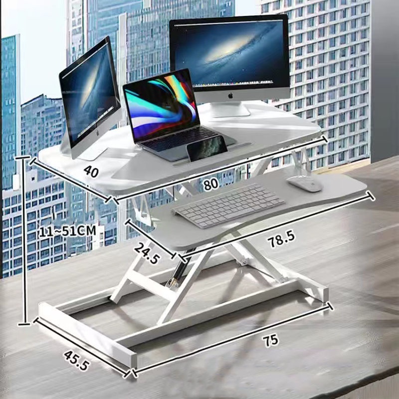 Single and double level convenient adjustable height 32" standing home ...