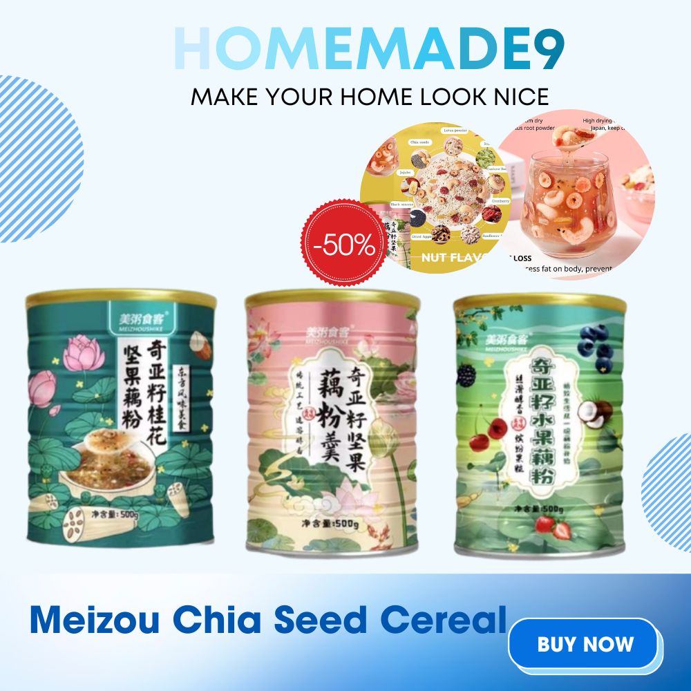 Meizou Chia Seed Cereal Original Breakfast Food Mix Diet Fruit Japanese ...