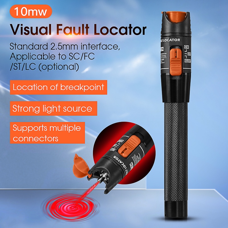 COMPTYCO AUA-10 visual fault locator 10mw optical fiber breakpoint ...