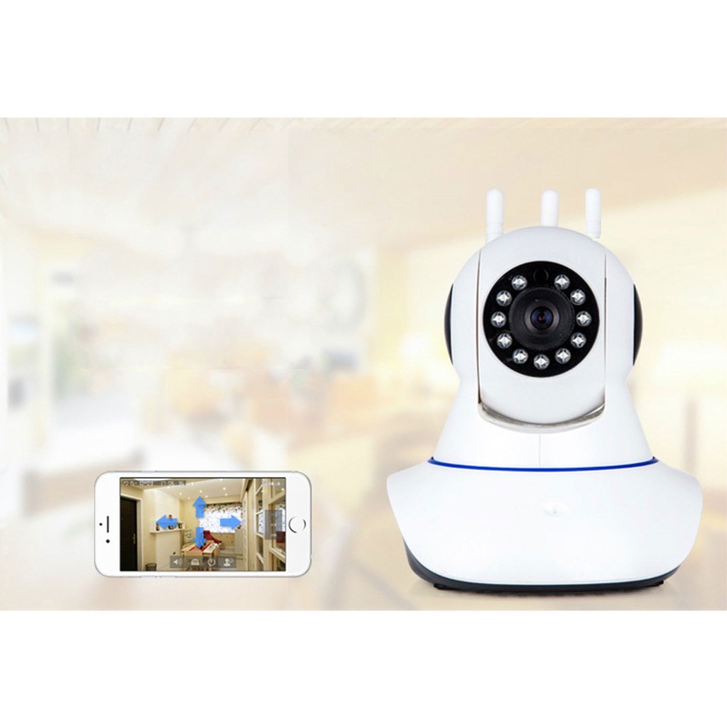 100% Lucky V3/80 Pro CCTV Wireless Wifi Night Vision Camera 1080P HD IP ...