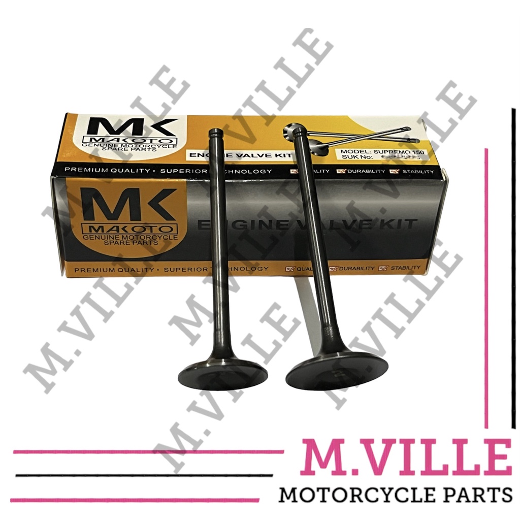 Honda TMX Supremo intake / exhaust Valve MAKOTO GENUINE PARTS | Shopee ...