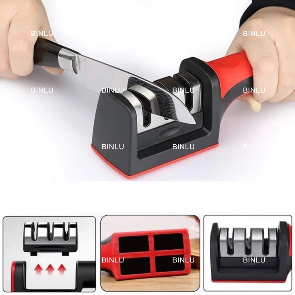 3 stage knife sharpener for tari honing steel for butcher original ...