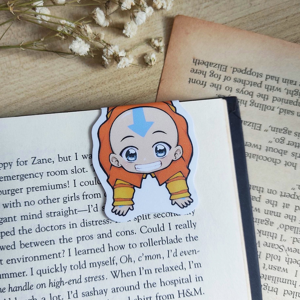 AVATAR The Last Airbender Chibi Magnetic Bookmark (UPDATED!) | Shopee ...