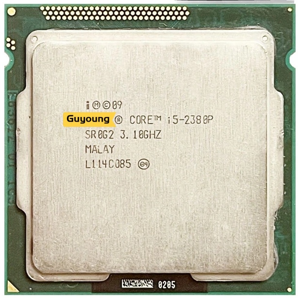 YZX Core i5-2380P i5 2380P 3.1 GHz Quad-Core CPU Processor 6M 95W LGA ...