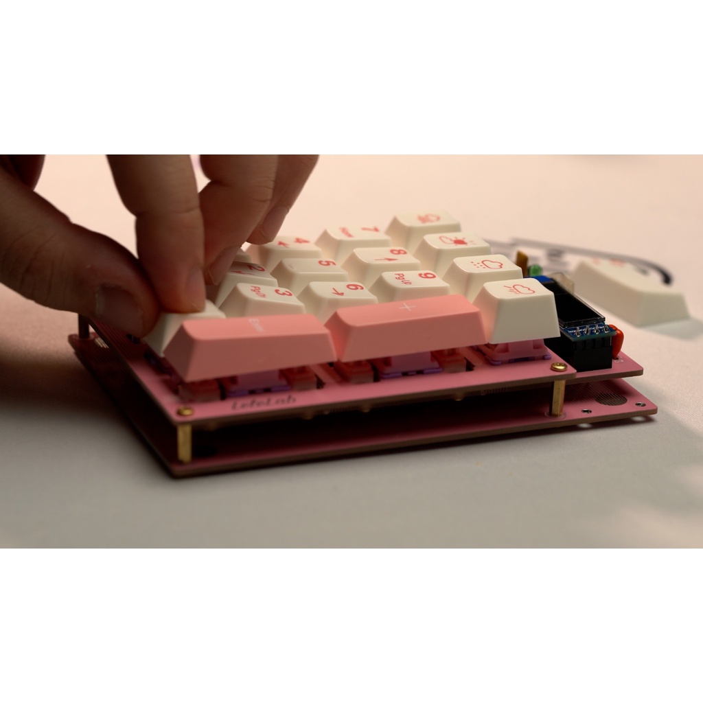 [UNASSEMBLED] LELEPAD NUMPAD BUILT Mechanical Keyboard Zion Studios PH ...