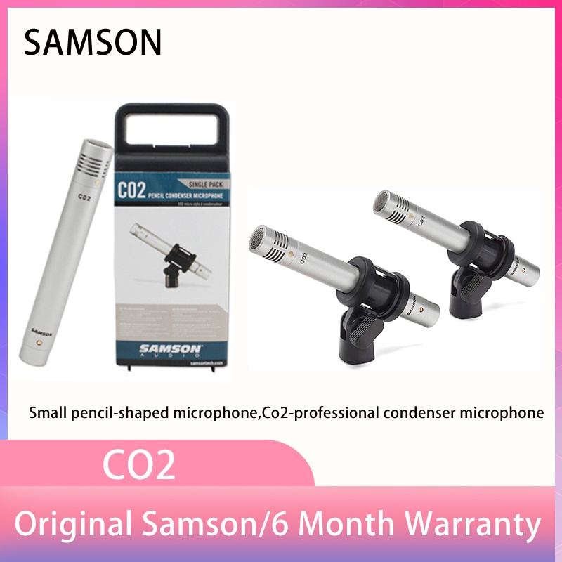 Original Samson C02 Pencil Capacitor Pro Instrument pickup Instrument ...