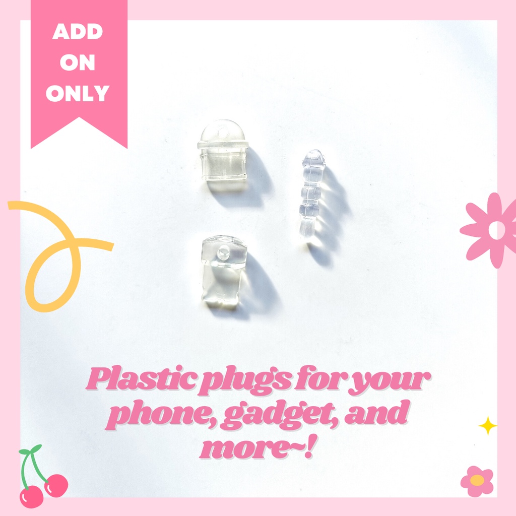 Dust Plug Phone Charms for USB Type-C / iOS / 3.5mm Nintendo Switch ...