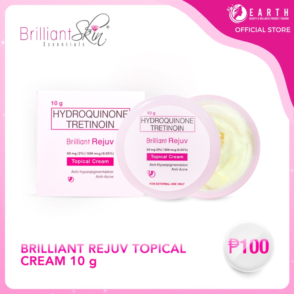 BRILLIANT [NEW PACKAGING] REJUV CREAM 10G with CPR | anti acne | Shopee ...