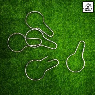 (10PCS/SET) C-RING With Lock C Ring Metal Chrome Gourd Hook For CR ...
