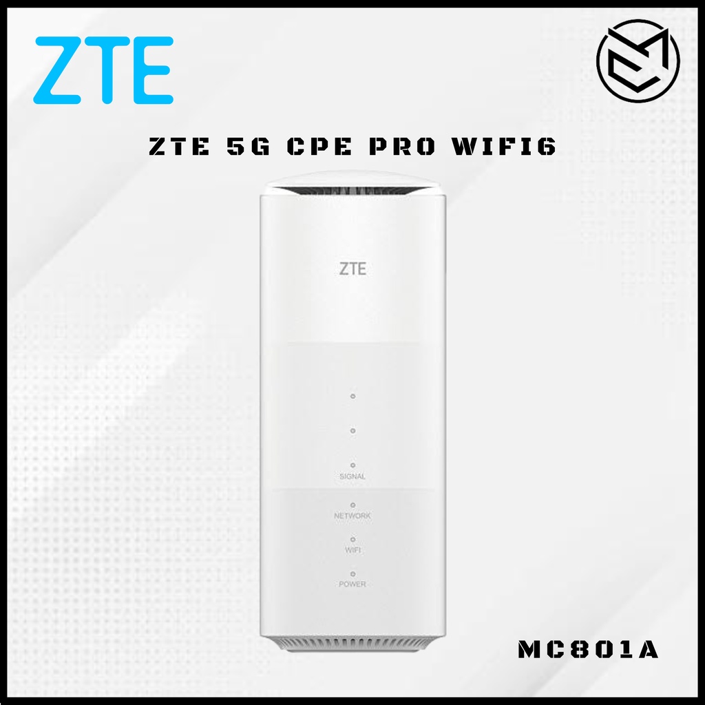 ZTE 5G CPE PRO MC801A1 WiFi6 Qualcomm Xiaolong SDX55 External Antenna ...
