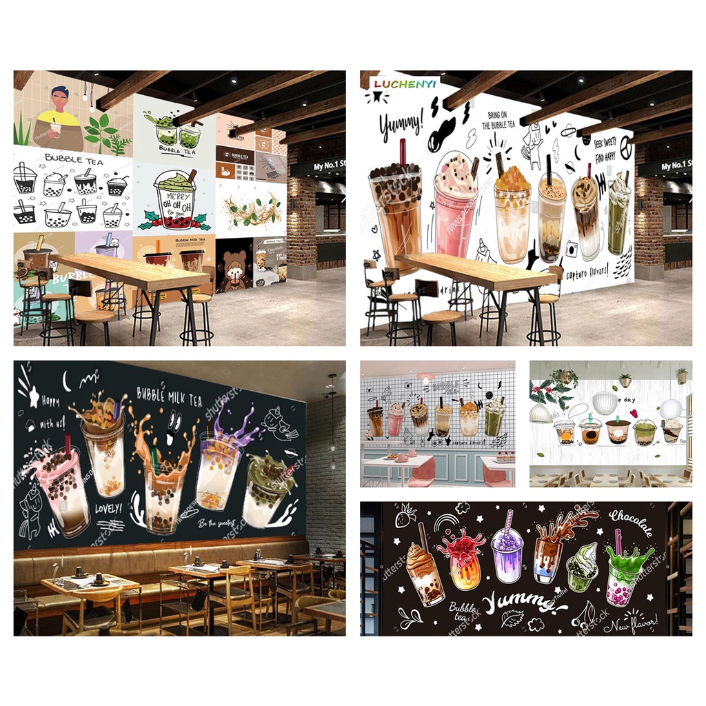 Custom Bubble milk tea Pearl milk tea Boba milk tea drinks coffee ...