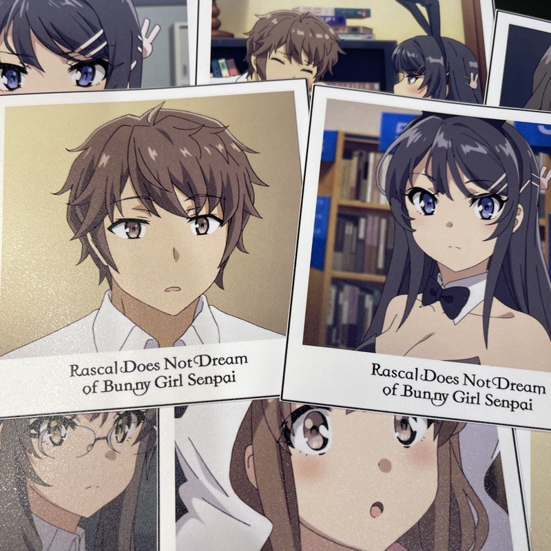 Bunny Girl Senpai Anime Square Prints | Shopee Philippines