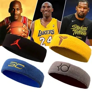 NBA Star player Logo Sport Turban sweat-absorbing Yoga Turban Sweat ...