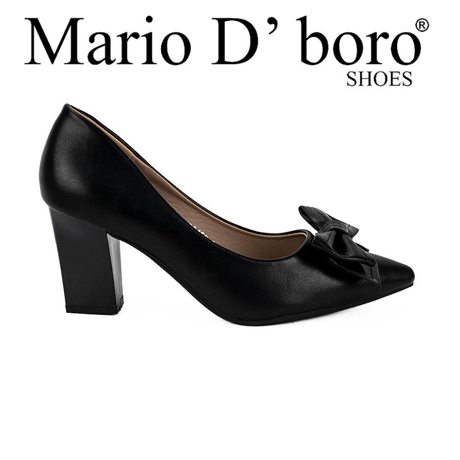 Mario D' Boro Women's Pumps Shoes Lw 23459 Black C20 C21 | Shopee ...