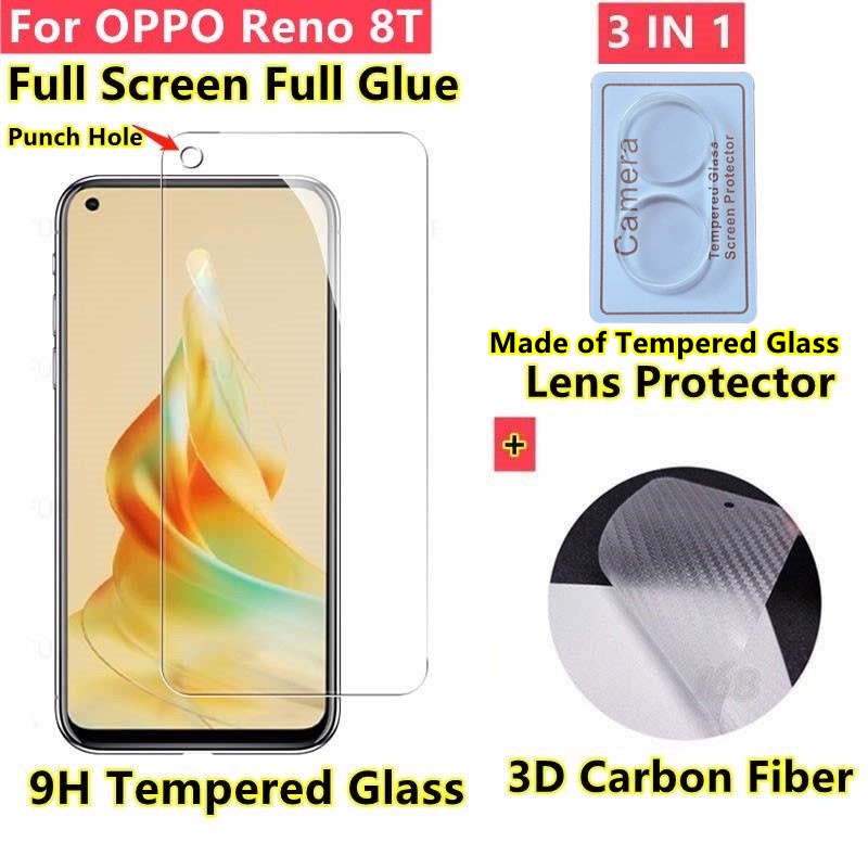 OPPO Reno 8T Tempered Glass OPPO Reno 8 Z 7Z 5G Screen Protector OPPO ...