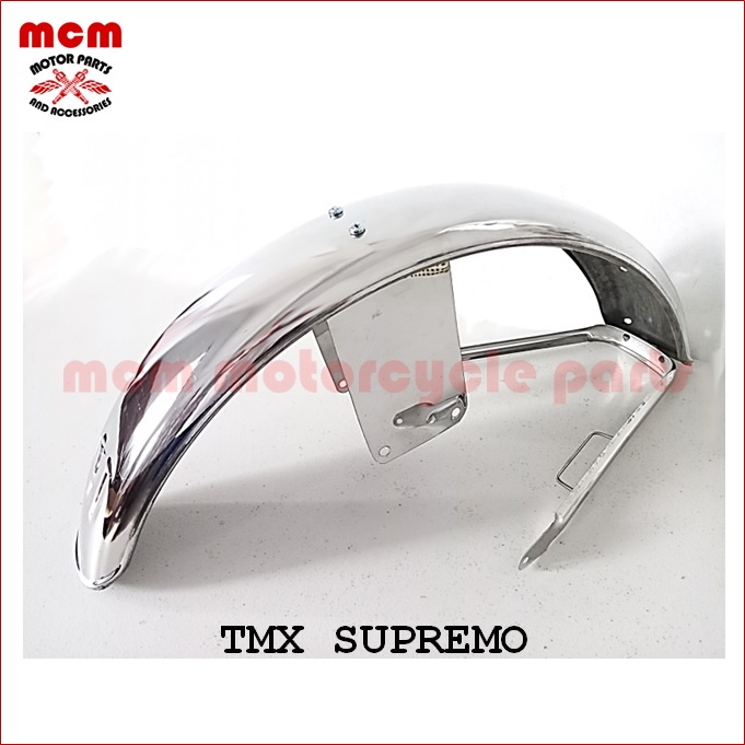 TMX SUPREMO Stainless Makapal Front Fender Honda | Shopee Philippines