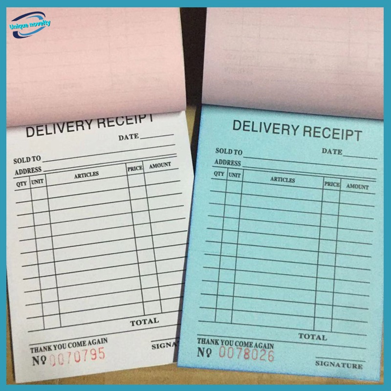 2/3 Copy Receipt Resibo With Carbon | Shopee Philippines