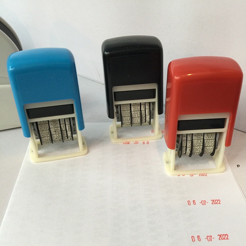 1 PC Date Stamp Roller DIY English Date Stamp Stamp, stamp stamp, no ...