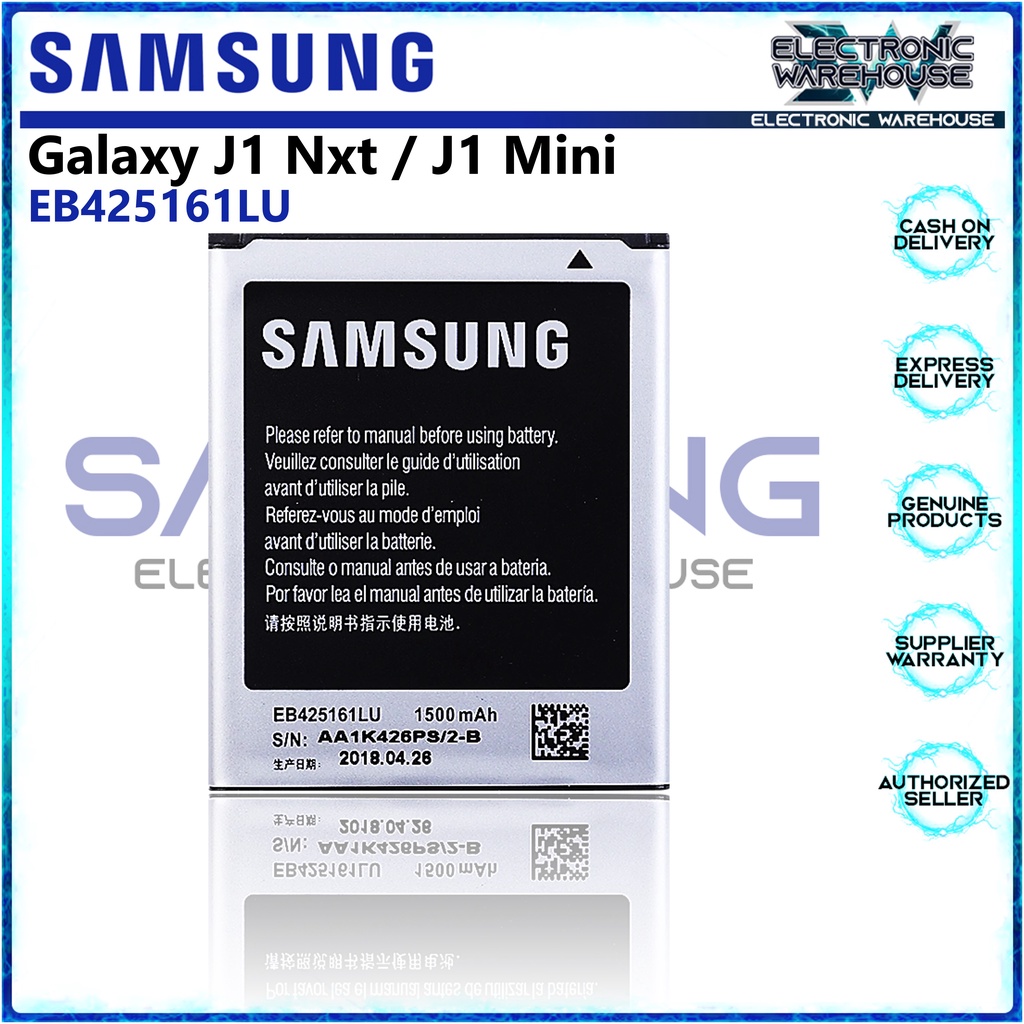 Battery for Samsung Galaxy J1 Nxt / J1 Mini Model EB425161LU | Shopee ...