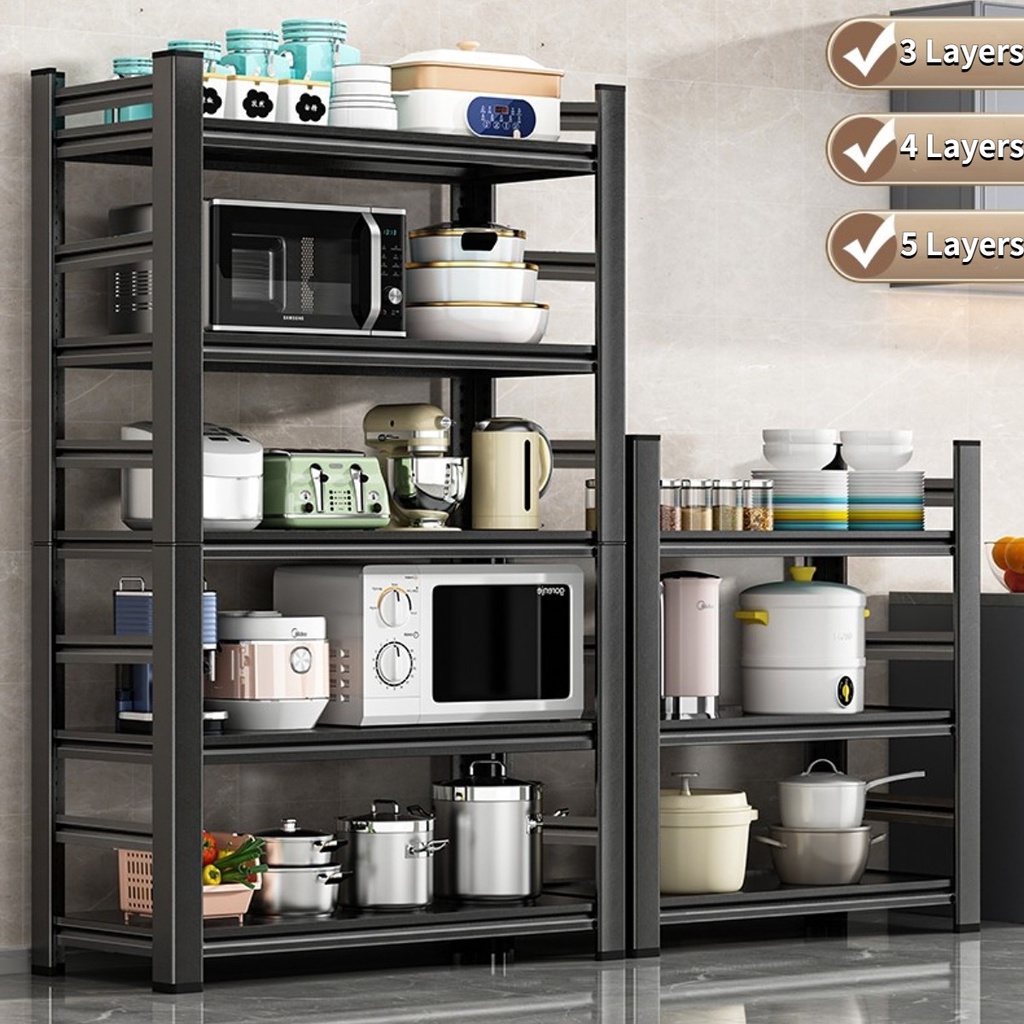 Rack Adjustable Boltless Steel Rack For Kitchen/Living Room/Garage Heavy Duty Storage Shelf ...