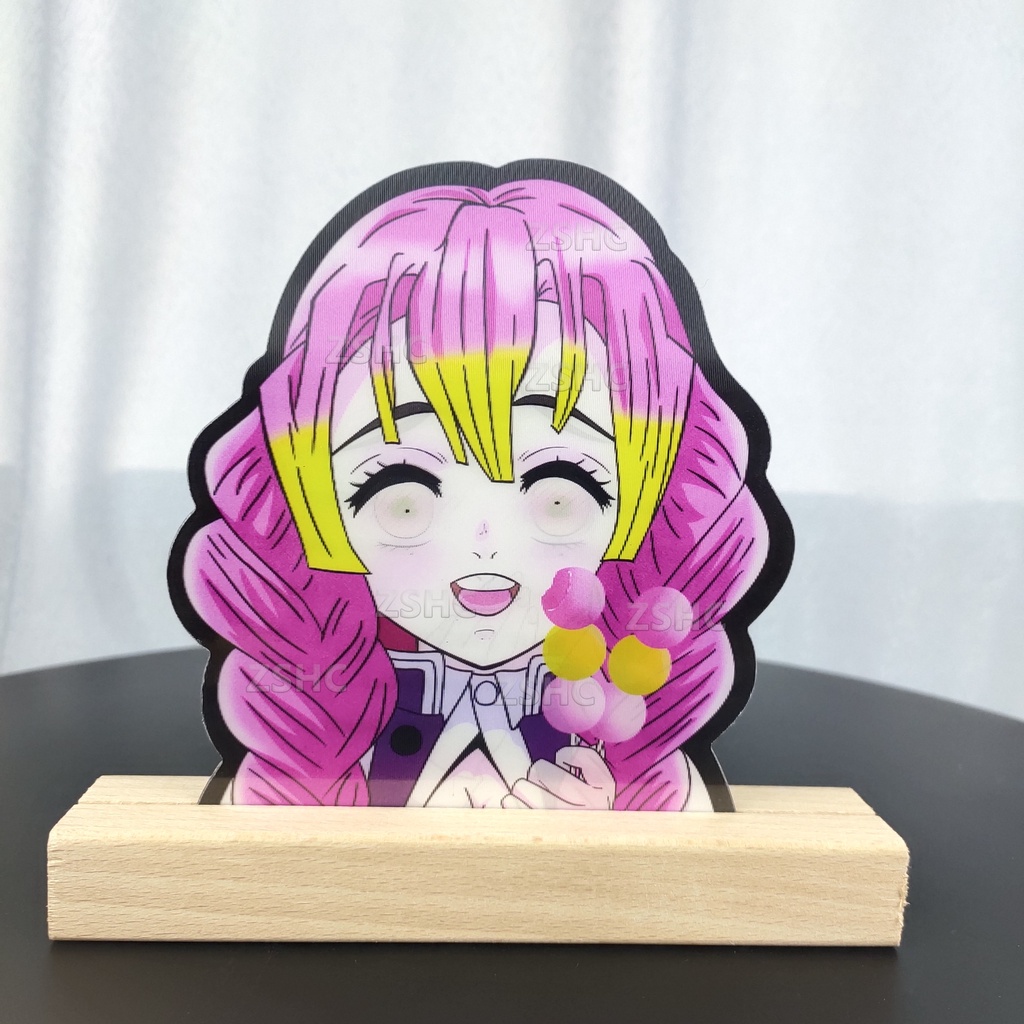 Kanroji Mitsuri Sticker Demon Slayer Kimetsu No Yaiba Anime Motion ...